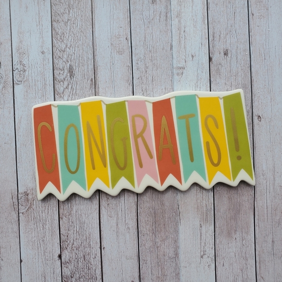 Coton Colors | Accents | Nwt Coton Colors Happy Everything Big Congrats ...